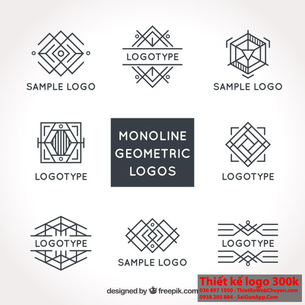 Xu hướng thiết kế logo Modular Design 300k 500K ĐẸP CHUYÊN NGHIỆP