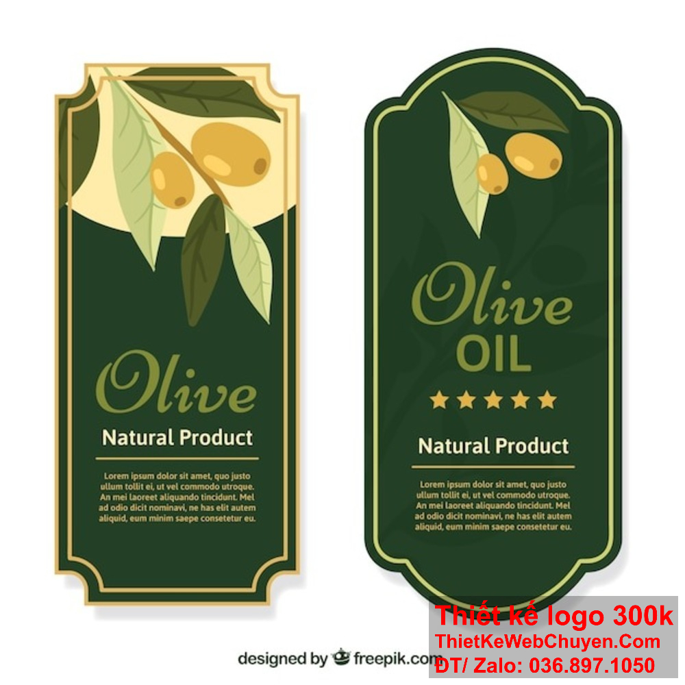 Mẫu tem nhãn đẹp GIÁ RẺ 300K 500K ĐẸP CHUYÊN NGHIỆP